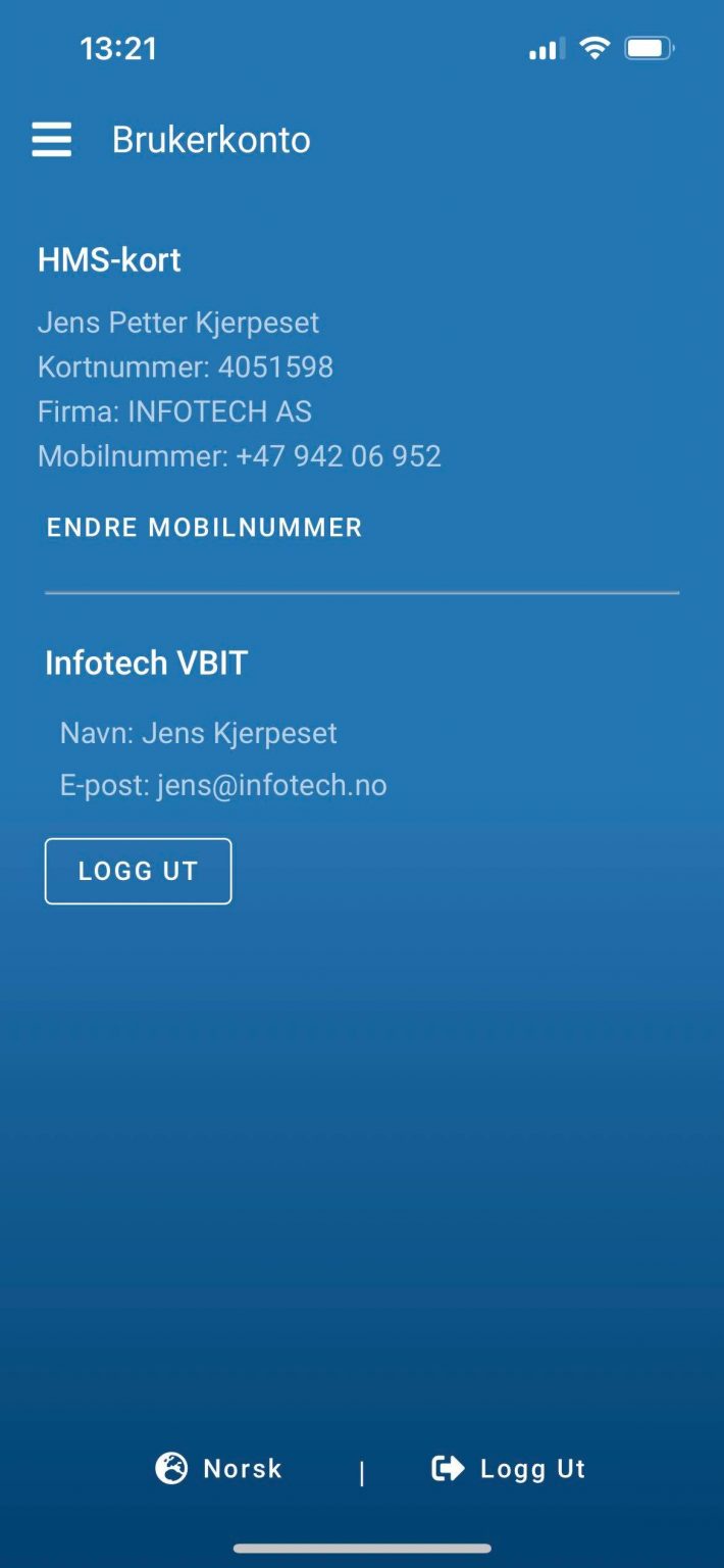 Veiledning for Chkbox App
