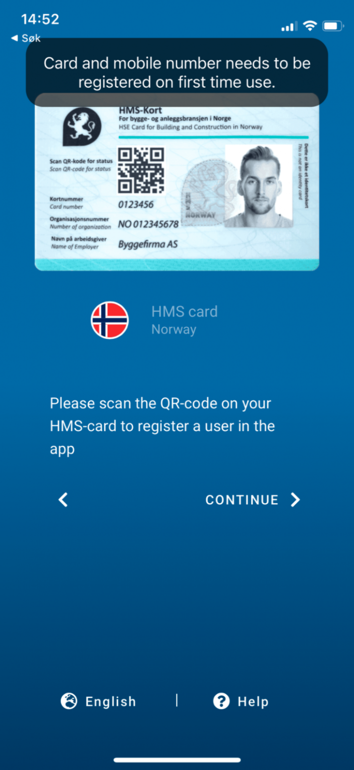 Veiledning for ChkBox App | Infotech AS